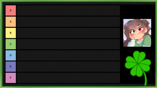 Create a 🍀 Small Content Creators Tierlist 🍀 Tier List - TierMaker