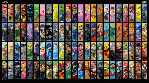 Create A Smash Ultimate Mural Renders PNG UPDATED W ALTS Tier List 