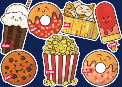 Create a Snack Attack Stickers Tier List - TierMaker