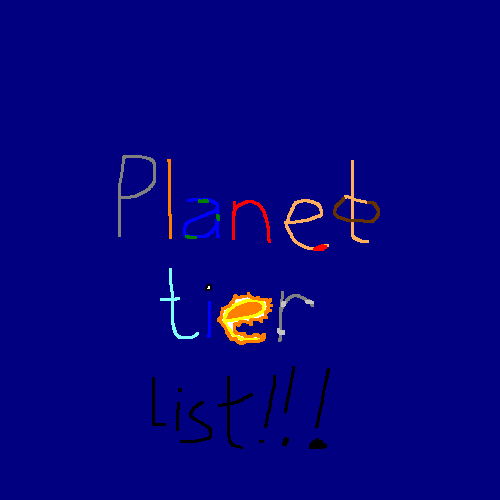 Create a solar system Tier List - TierMaker