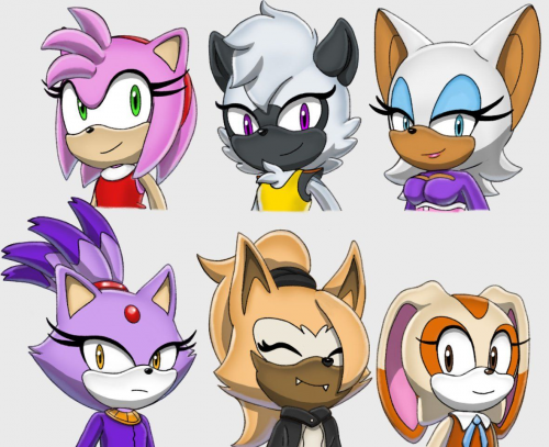 Create A Sonic Waifus Tier List TierMaker