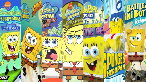 Create a Spongebob Video Games (Console and Handheld) Tier List - TierMaker
