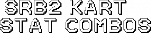 srb2 kart stat combinations Tier List (Community Rankings) - TierMaker