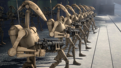 Create a Star Wars separatist Droids model and individuals Tier List ...