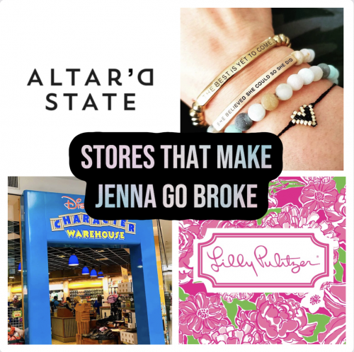 Create a Stores that make Jenna go broke Tier List - TierMaker