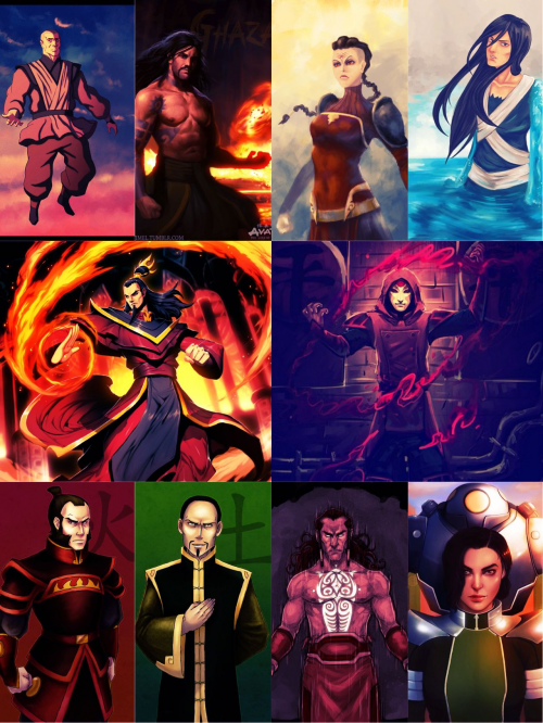 Strongest villain in Avatar universe(Canon) Tier List (Community ...