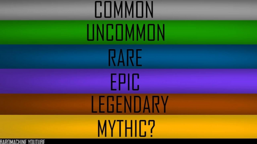 Stuff Rarity Tier List (Community Rankings) - TierMaker