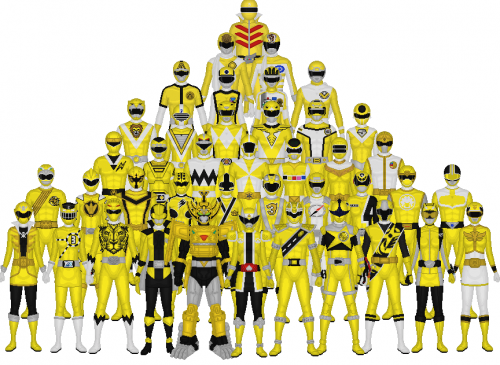 Super Sentai Yellow Rangers Tier List (Community Rankings) - TierMaker
