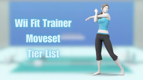 Create a Super Smash Bros Ultimate Wii Fit Trainer Moveset Tier List ...