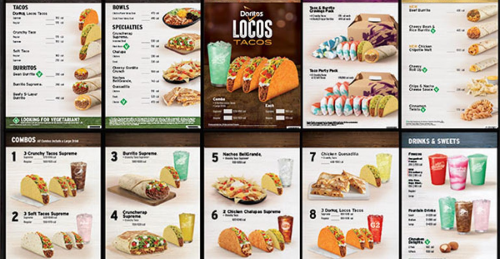 Create a Taco Bell Menu Tier List - TierMaker