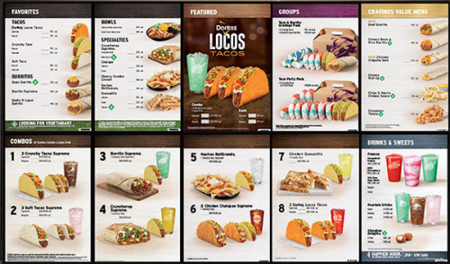 Create a Taco Bell Menu 2022-3 + discontinued Tier List - TierMaker