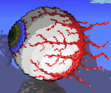 Create a Terraria bosses but it was made by a child who just beat it ...