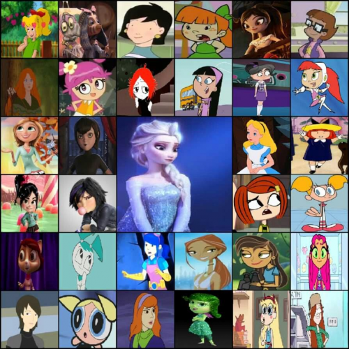 Create a THE BEST ANIMATED GIRLS OF ALL TIME Tier List - TierMaker