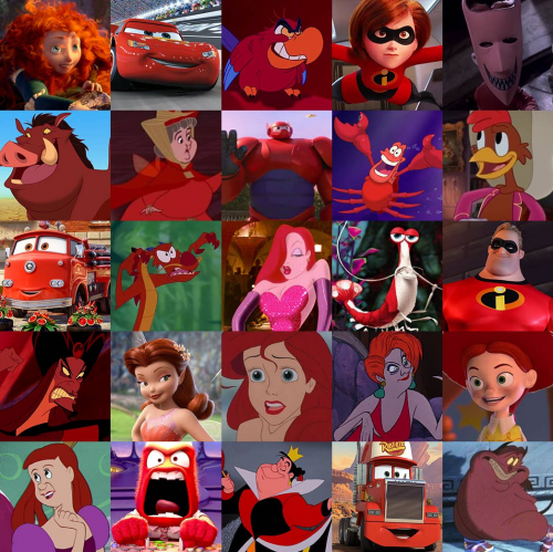 Create a The greatest red characters Tier List - TierMaker