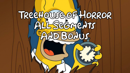 Create a The Simpsons - Treehouse of Horror Segments Tier List - TierMaker