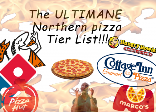 Create a The ULTIMATE Northern pizza!!! Tier List - TierMaker