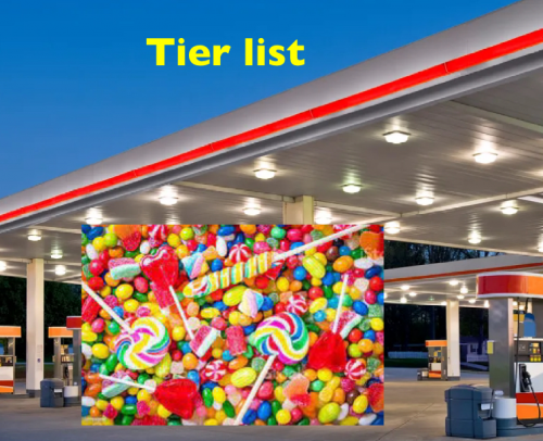 Create a theKing’s Gas Station Candy Tier List - TierMaker