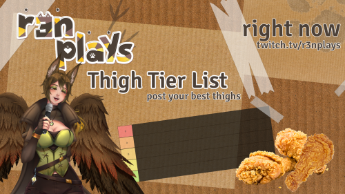 Create a Thigh Tierlist Tier List - TierMaker