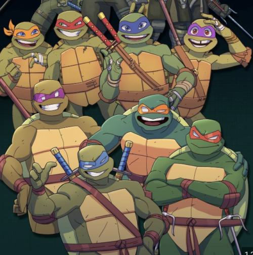 Create a TMNT Comics, Shows, and Movies Tier List - TierMaker
