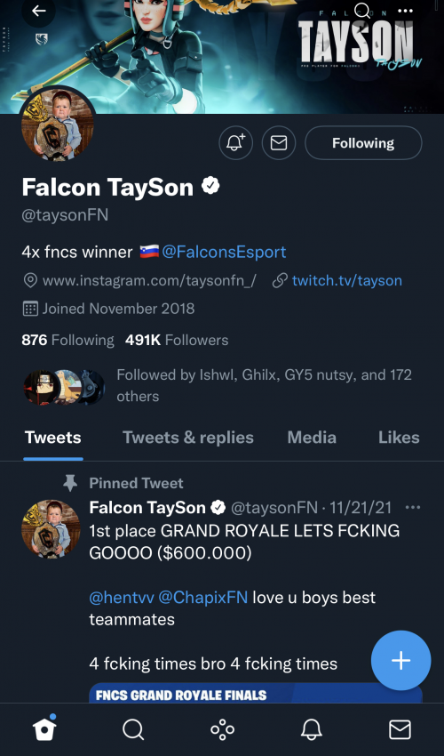 Create a Top 50 Competitive Fortnite Players(Based off 2021 pr) Tier ...