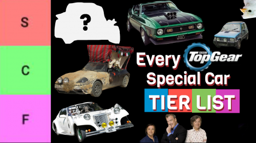 Create a Top Gear Specials Cars Tier List - TierMaker