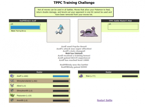 Create a Training Challenge Pokemon Tier List - TierMaker