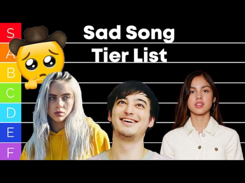 ultimate sad song Tier List (Community Rankings) - TierMaker