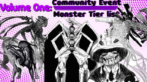 Create a Volume One's FIRST Community : Monsters! Tier List - TierMaker