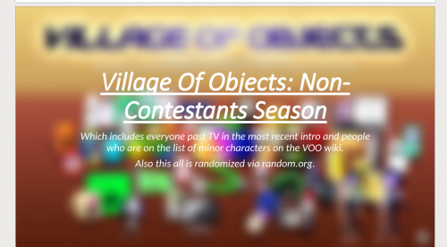 Create a VOO Minor Characters Tier List - TierMaker