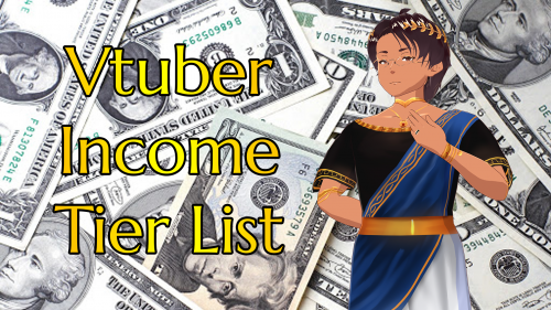 Create a Vtuber Income Tier List - TierMaker