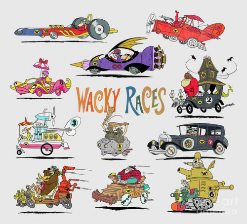 Create a Wacky Races (Classic) Tier List - TierMaker