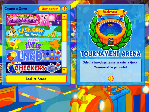 Create a Webkinz Tournament Arena Games Tier List - TierMaker