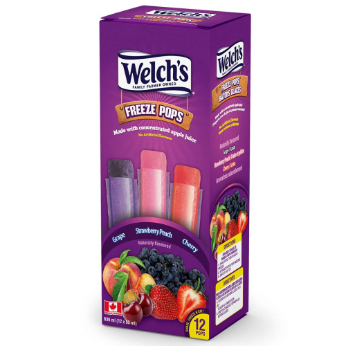 Create a Welch's Freeze Pops Flavors (purple and green box) Tier List ...
