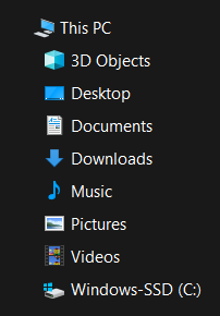 windows folders Tier List (Community Rankings) - TierMaker