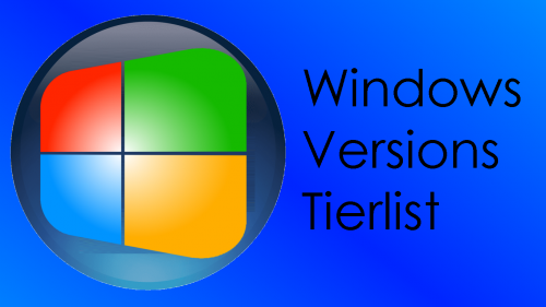 Create a Windows Version V1.1 Tier List - TierMaker