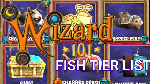 Create a Wizard101 fish species Tier List - TierMaker