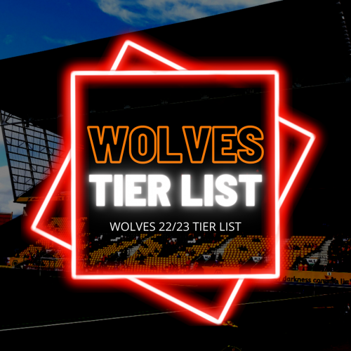 Create a Wolves 22/23 Tier List - TierMaker