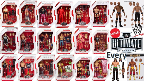 Create a WWE Ultimate Edition Figures Tier List - TierMaker