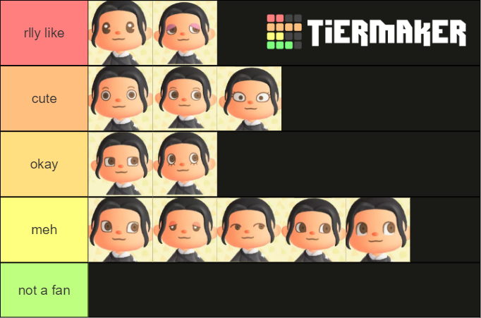 AC eye Tier List (Community Rankings) - TierMaker