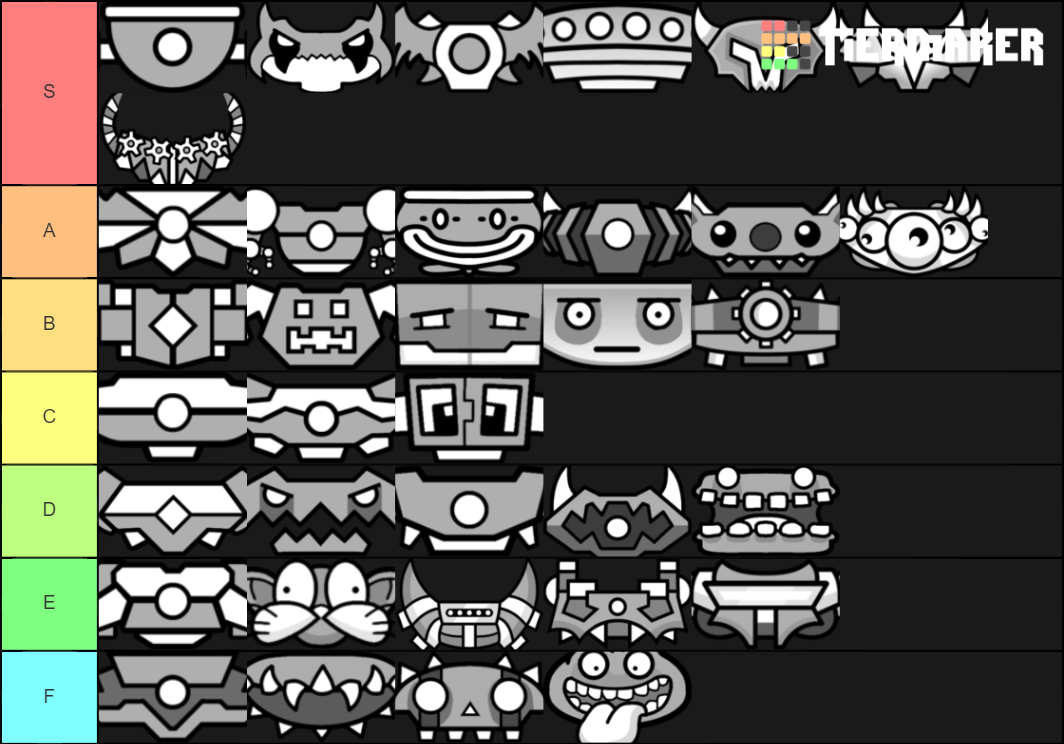 All Geometry Dash UFOs Tier List (Community Rankings) - TierMaker