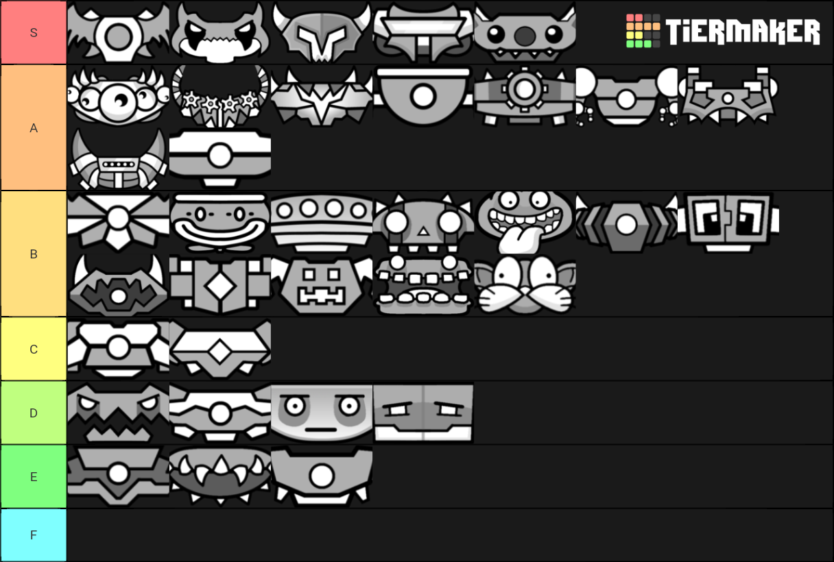 All Geometry Dash UFOs Tier List (Community Rankings) - TierMaker