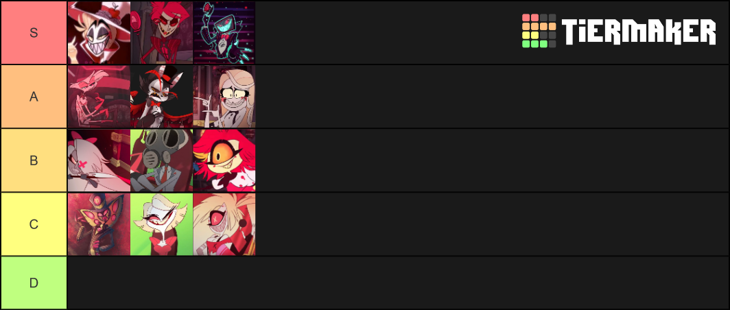 All hazbin hotel characters. Tier List (Community Rankings) - TierMaker