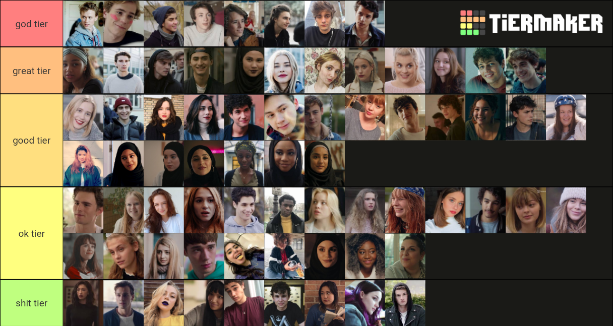 all skam remakes characters Tier List (Community Rankings) - TierMaker