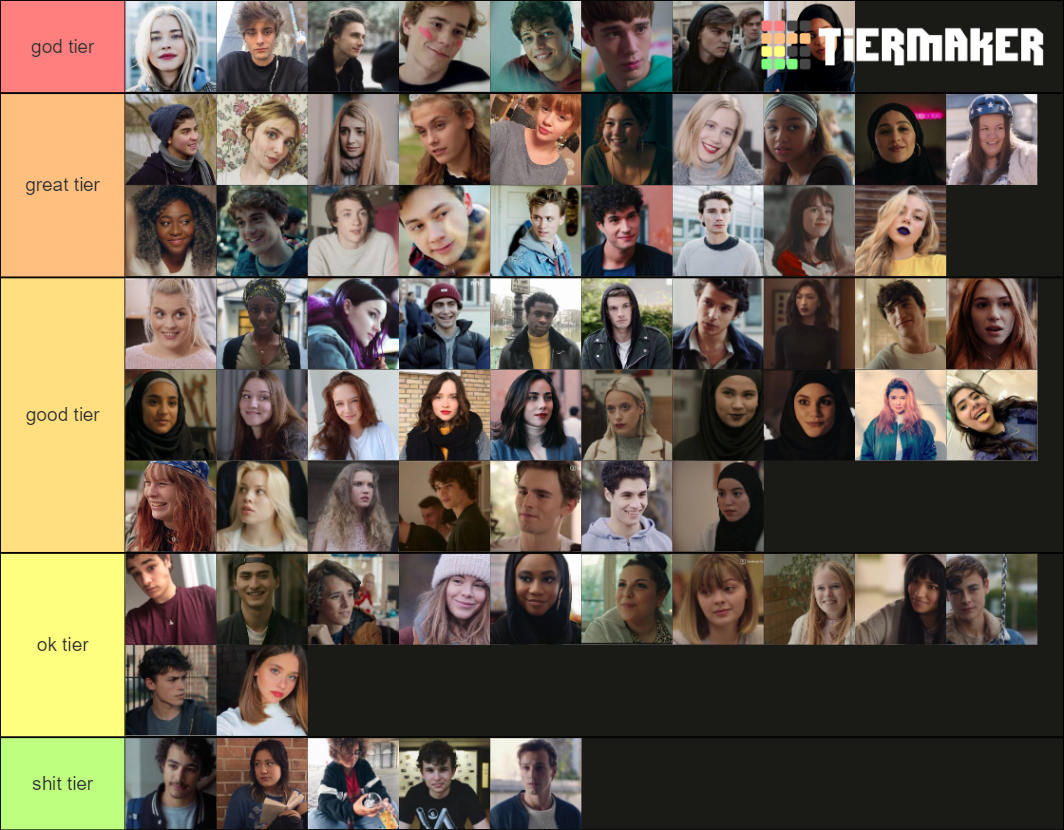 all skam remakes characters Tier List (Community Rankings) - TierMaker