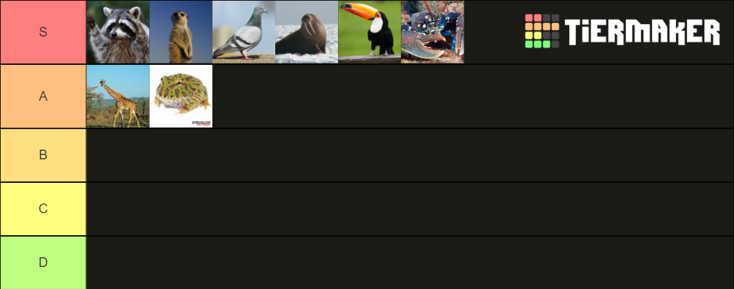 Animal Tier List (Community Rankings) - TierMaker