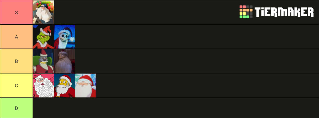 Animated Santa Claus Tier List (Community Rankings) - TierMaker