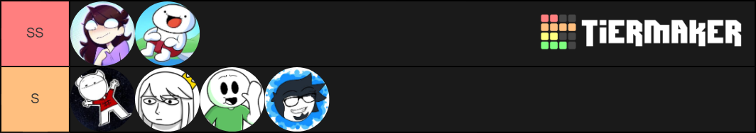 Animators youtube Tier List (Community Rankings) - TierMaker