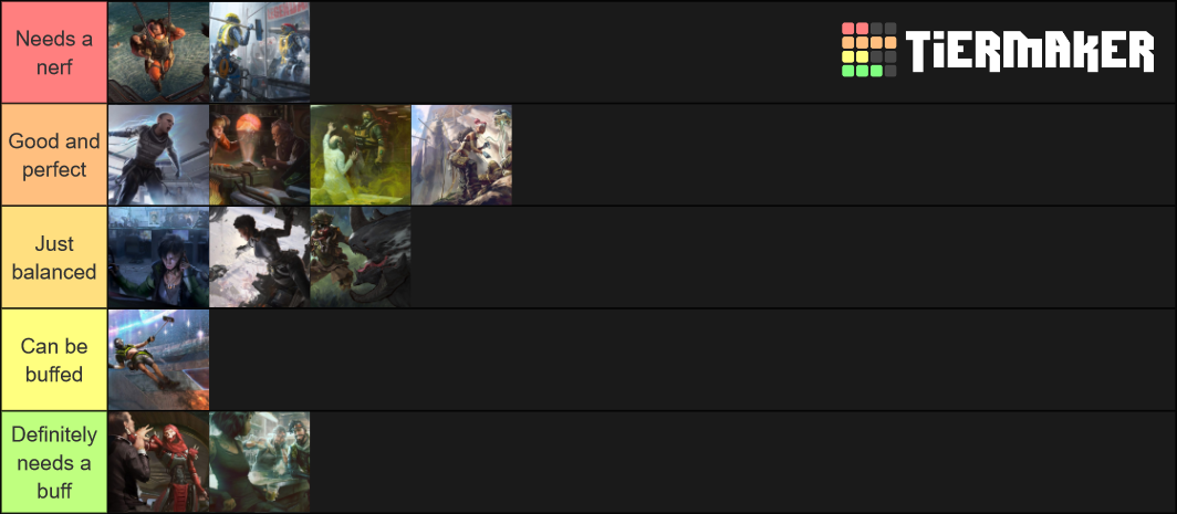 Apex Legends Season 4 Characters Tier List (Community Rankings) - TierMaker