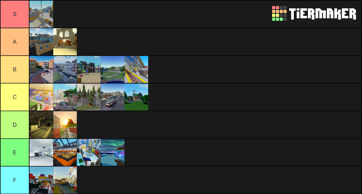 Arsenal Maps Tier List (Community Rankings) - TierMaker