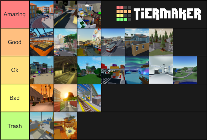 arsenal maps (com ops update Tier List (Community Rankings) - TierMaker